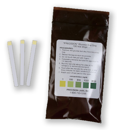 Glucose Test Strip - Precision Laboratories